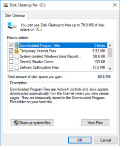 How to Delete Temporary Internet Files Windows 10, Chrome