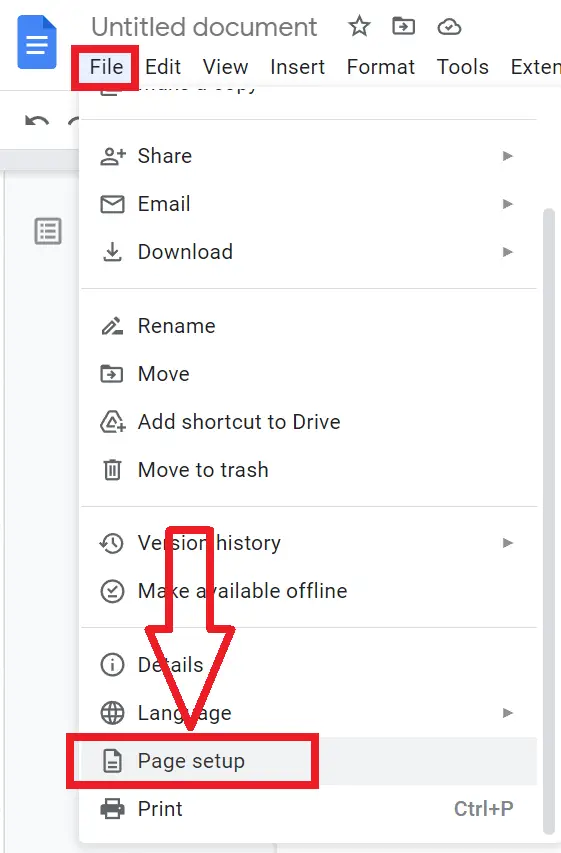 How To Make A Google Doc Landscape