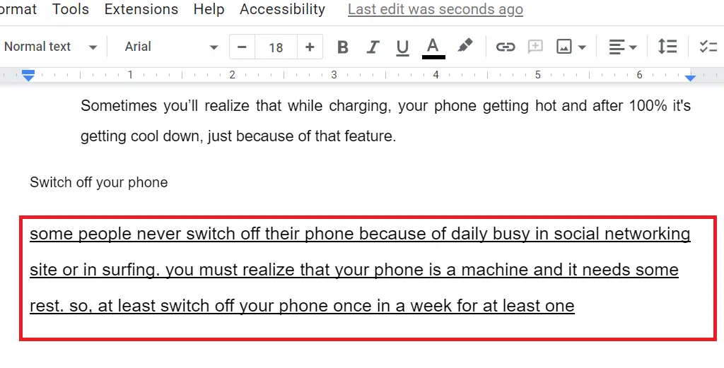 How To Change Case In Google Docs