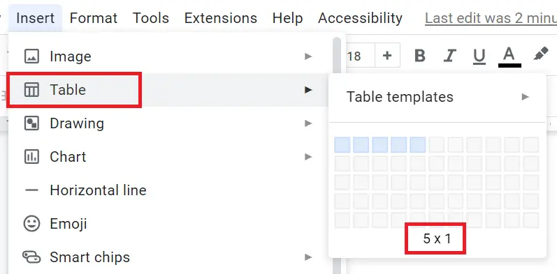 How To Make A Matrix In Google Docs 