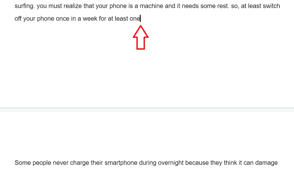 How To Remove Page Break In Google Docs