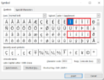 Type I with Accent Mark Í, Ì, Î, Ĩ, Ï or í, ì, î, ĩ, ï