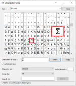 Σ or σ Sigma Symbol or Sigma Sign Copy Paste