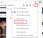 How to Export Bookmarks from Edge (Favorites Guide with Images)