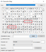 Type U with Accent Ú, Ù, Û, Ũ, Ü or ú, ù, û, ũ, ü